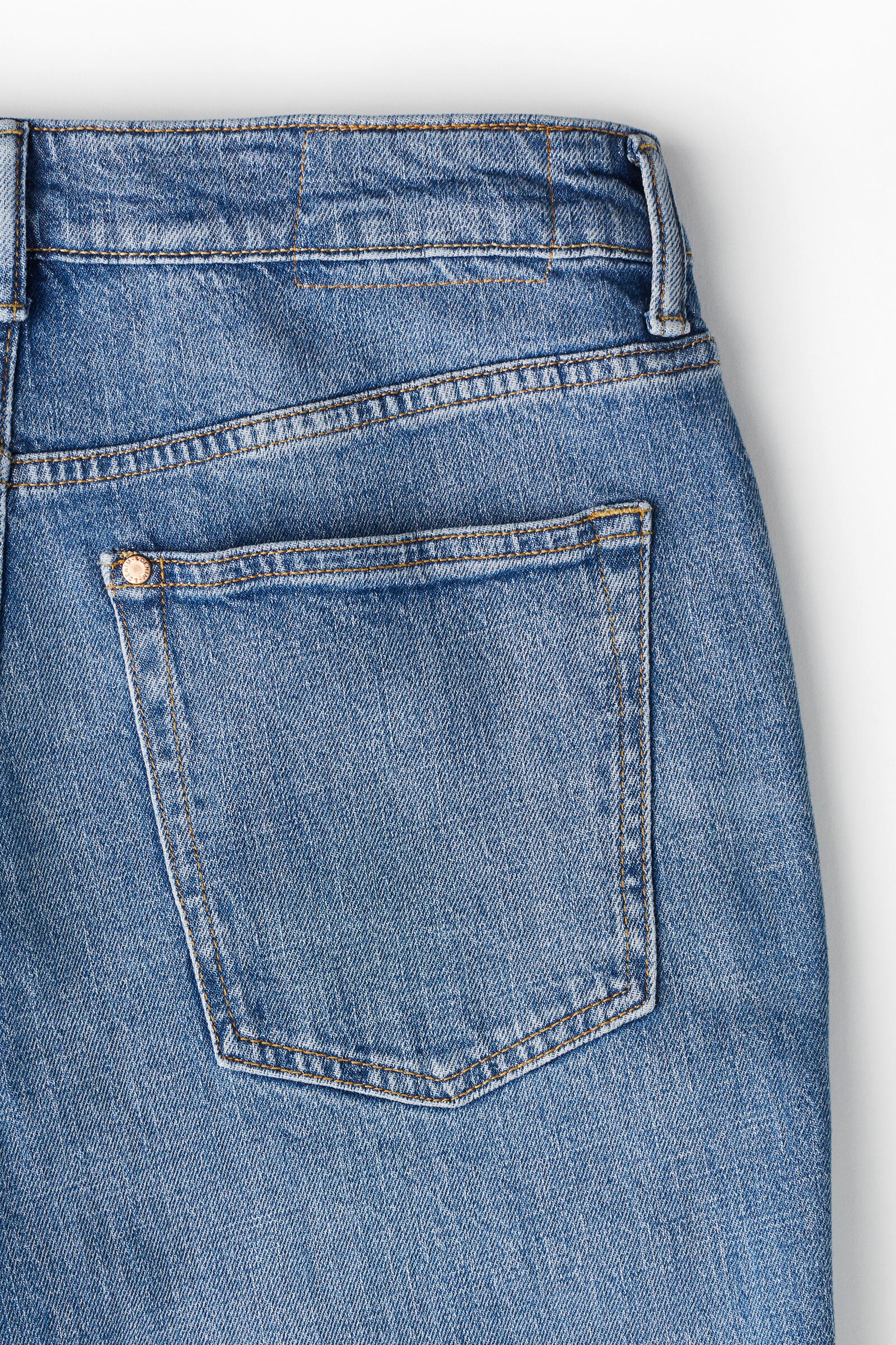 Tapered regular jeans | H&M Brasil